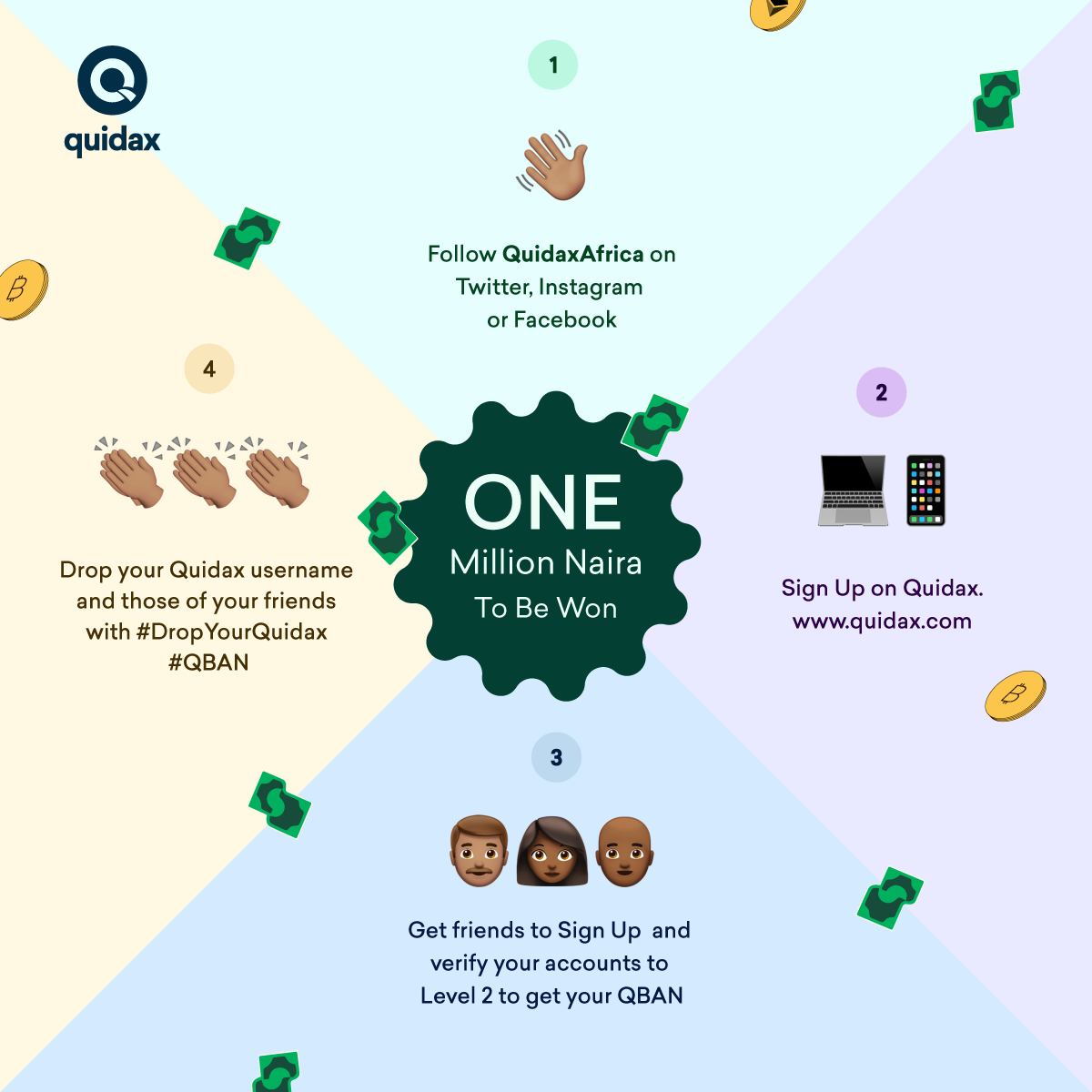 FAQs for DropYourQuidax - QBAN Edition | Quidax Blog