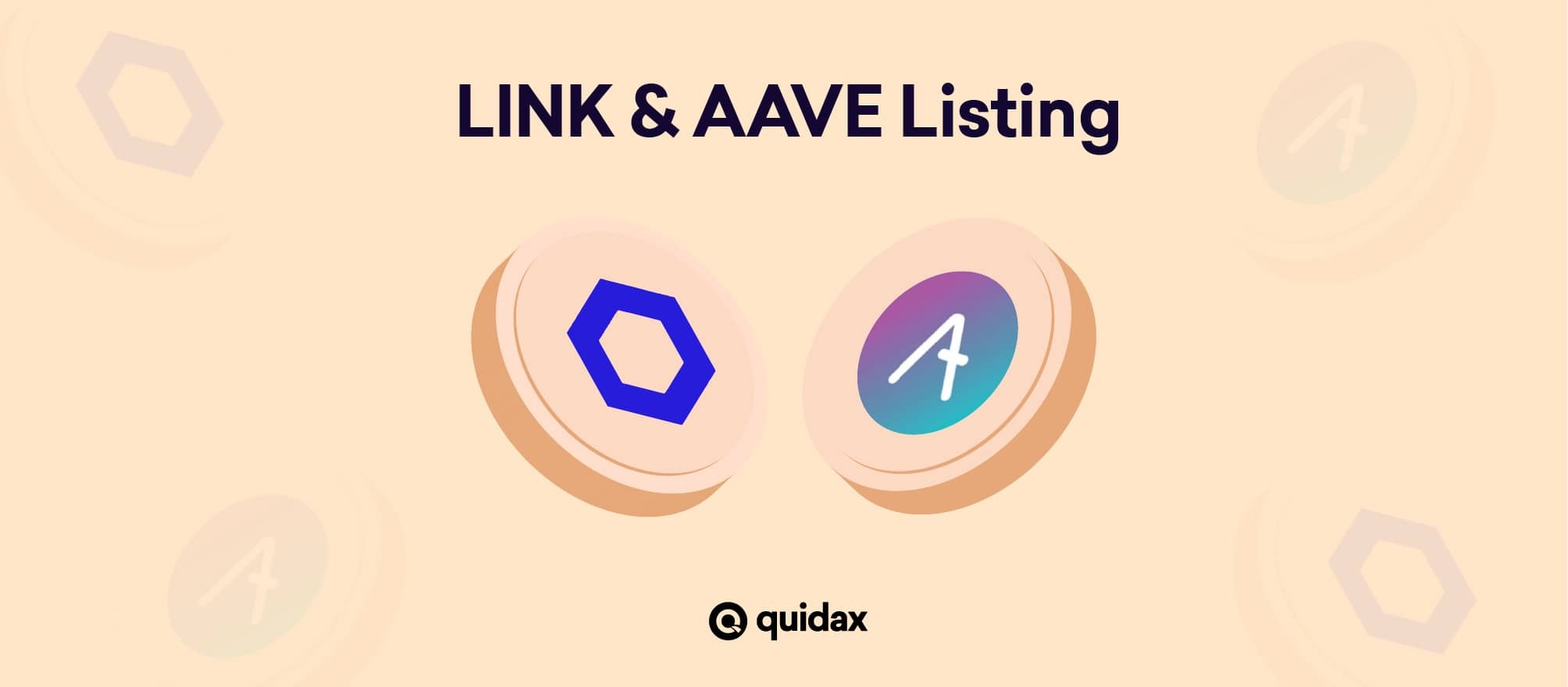 Chainlink (LINK) and AAVE are now on Quidax! | Quidax Blog